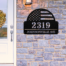 Personalized American Flag Metal Address Sign – Craig Art Prints